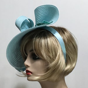 Blue Derby Fascinator, Races Headband, Kentucky Derby Hat, Races ...