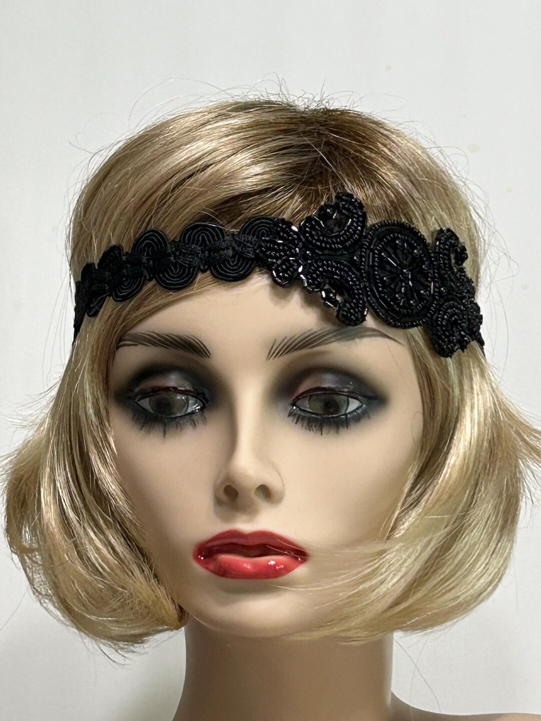 Flapper Headband, Great Gatsby Headband, 1920s Headpiece, Downton Abbey ...