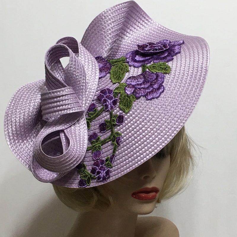 Lavender Fascinator - Etsy