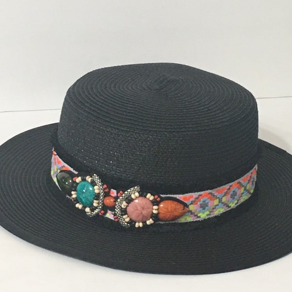 Boho Style Hat - Etsy