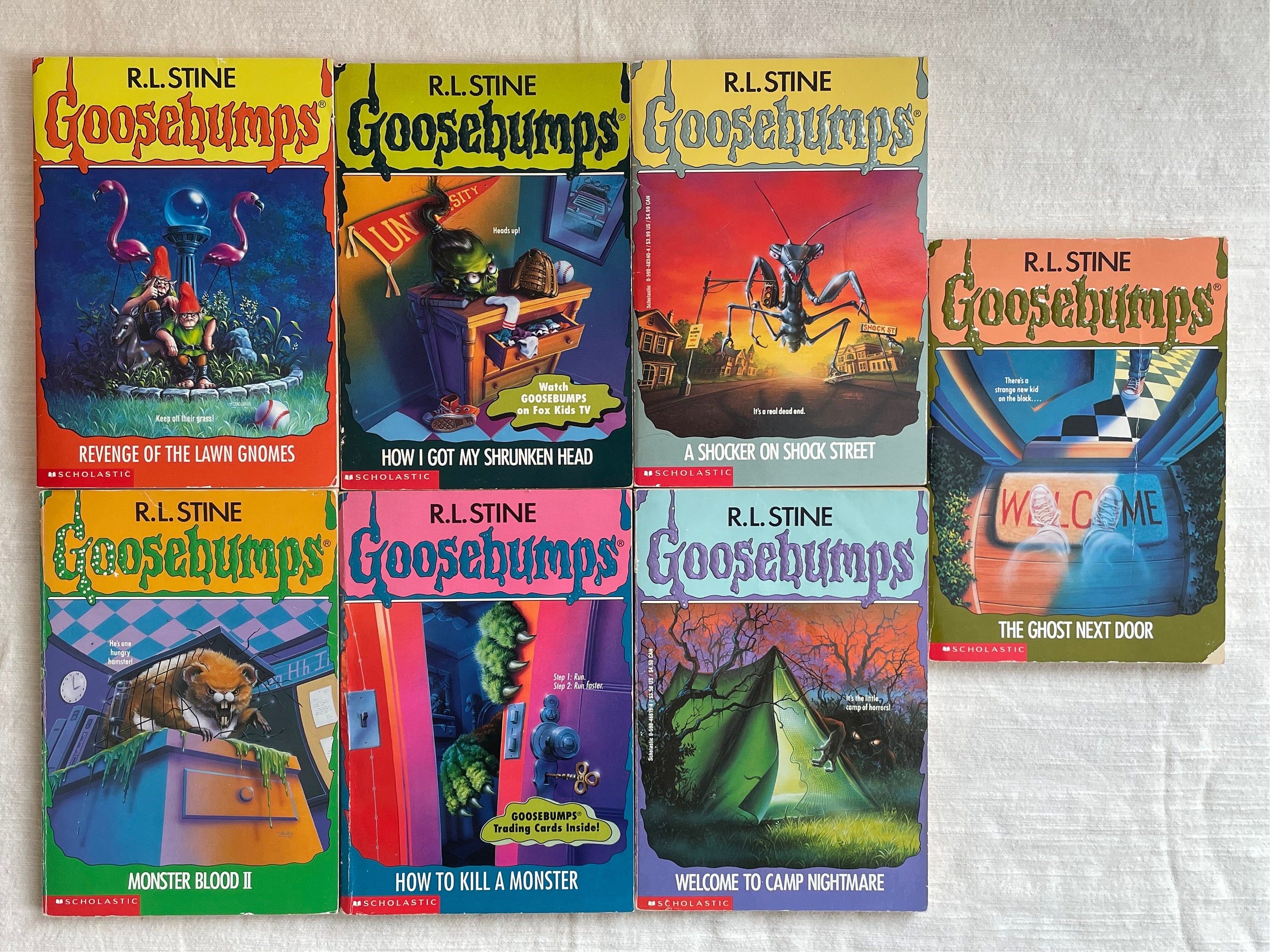 Goosebumps by RL Stine Children's Horror Books Select One - Etsy