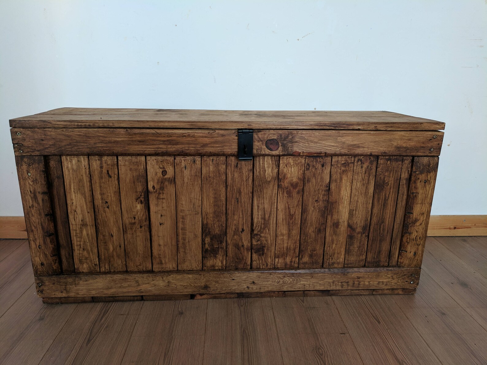 Rustic Wooden Storage Trunk Storage Chest Storage Bench | Etsy UK