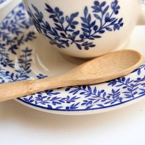 6 Mini BAMBOO Wooden Spoons 3 Inch | Wooden Teaspoons | Small Spoon ...