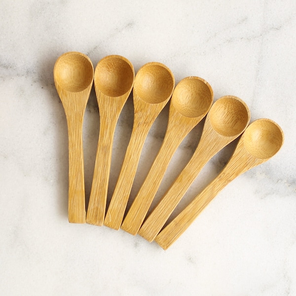 Bamboo Spoons - Etsy