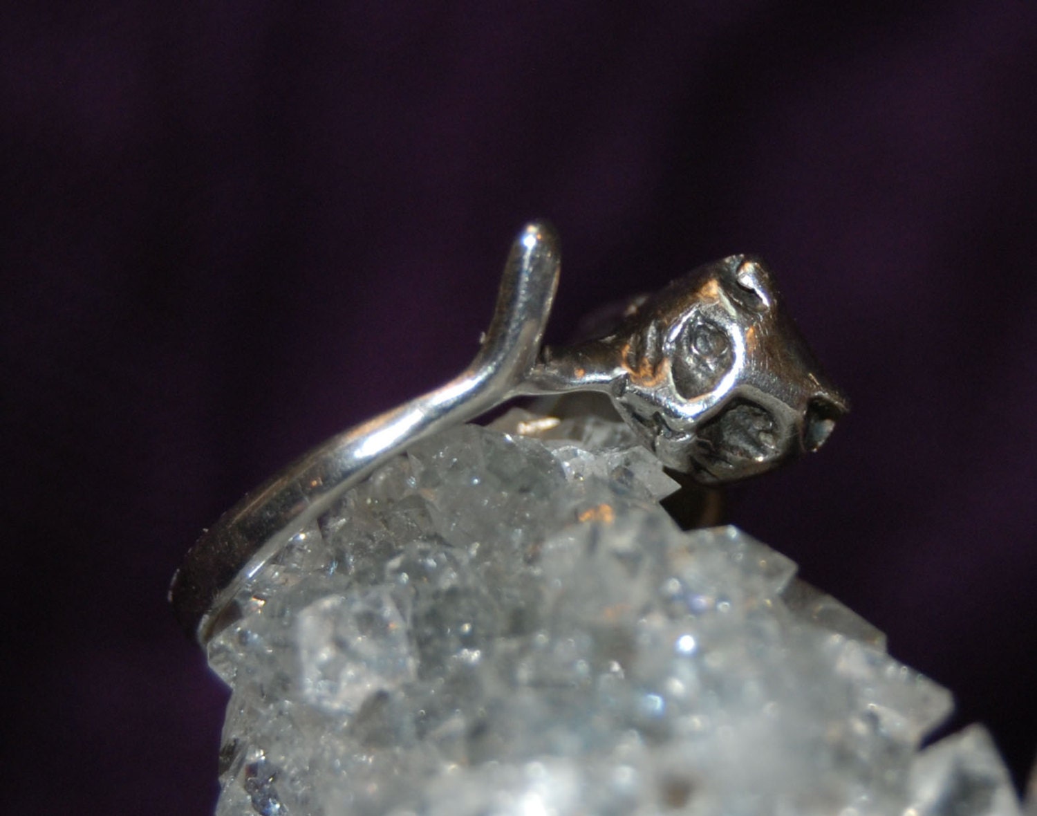 Vintage Sterling Silver Kitty Cat Climbing Wrap Around Tail | Etsy