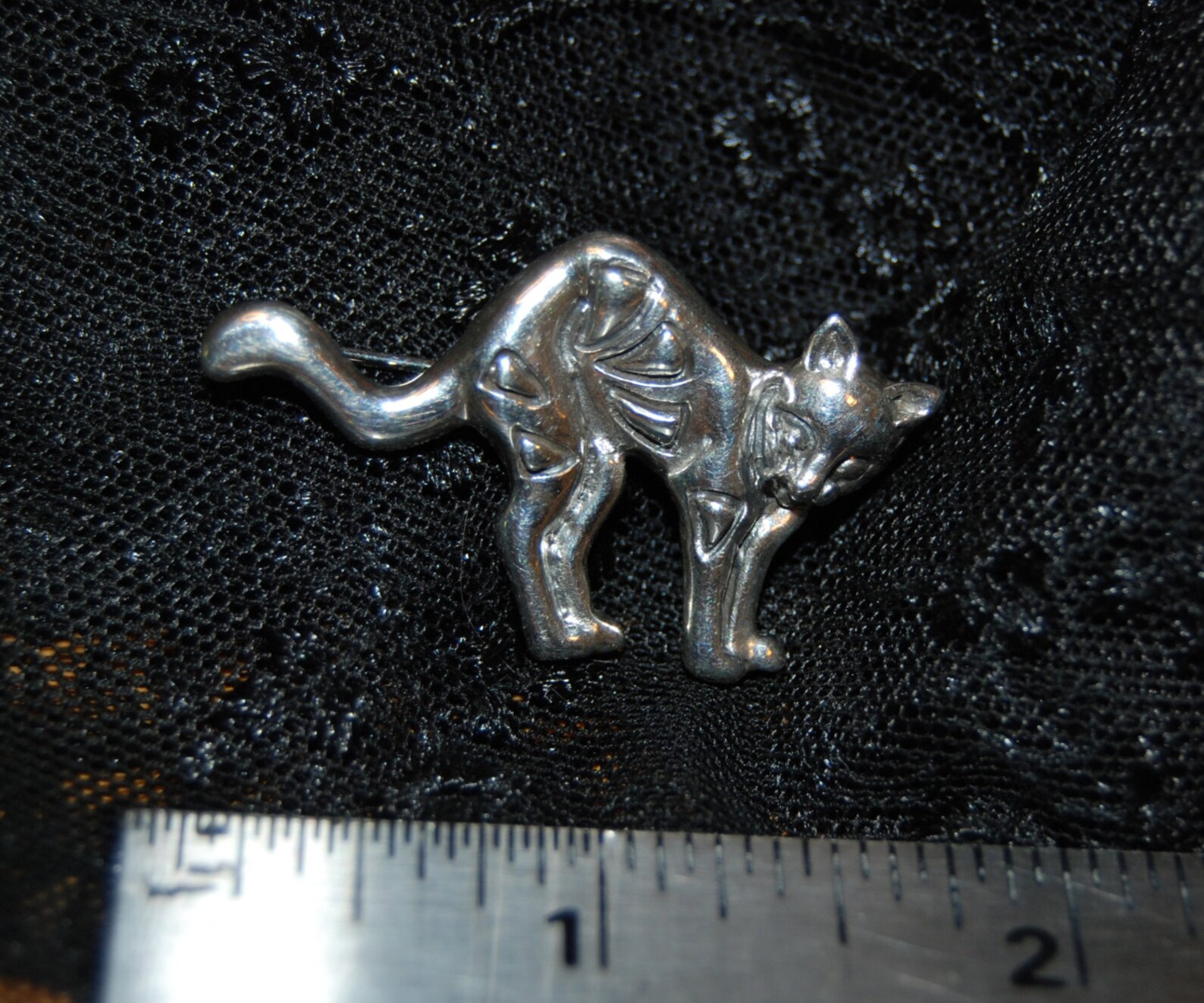 Vintage Spooked Scaredy Cat Hunched Back Brooch BKB-KBRCH190 - Etsy