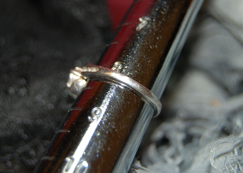 Vintage Princess Illusion Mid Century Princess Diamond 925 Sterling ...