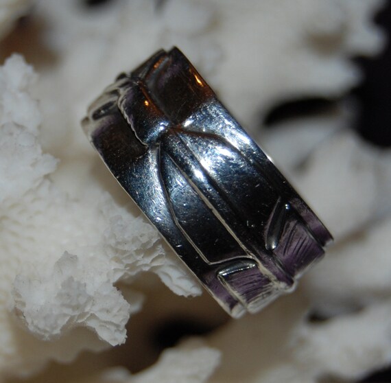 Sterling Silver Vintage Modern Abstract Unisex Bird P… - Gem