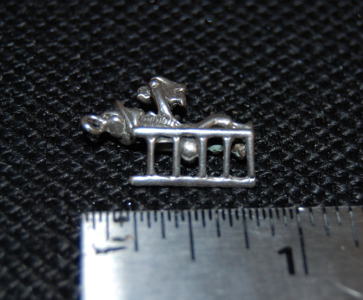 Vintage Detailed Retro Sterling Silver Cute Kitty Cat and | Etsy