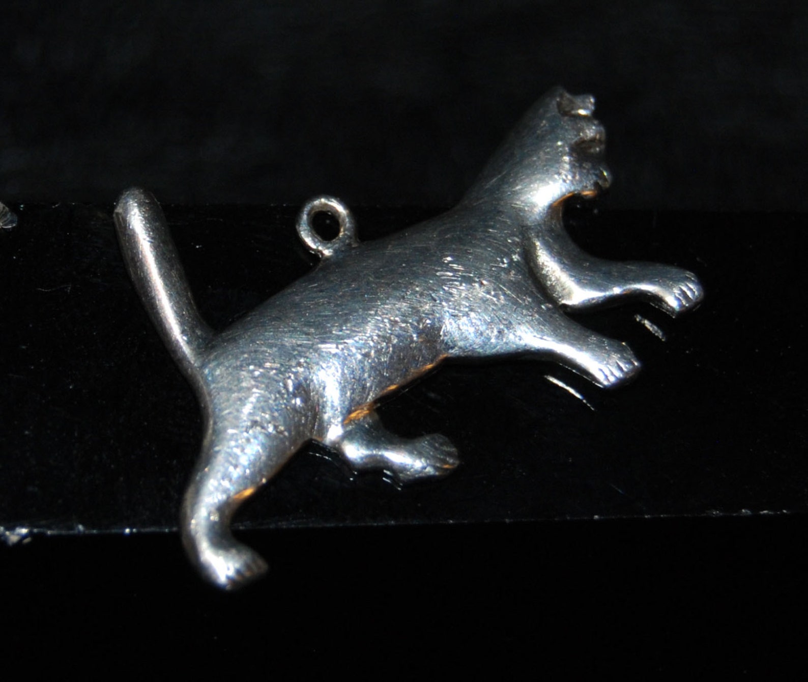 Vintage BOMA Primitive Running Classic Sterling Silver Cat Prowling ...