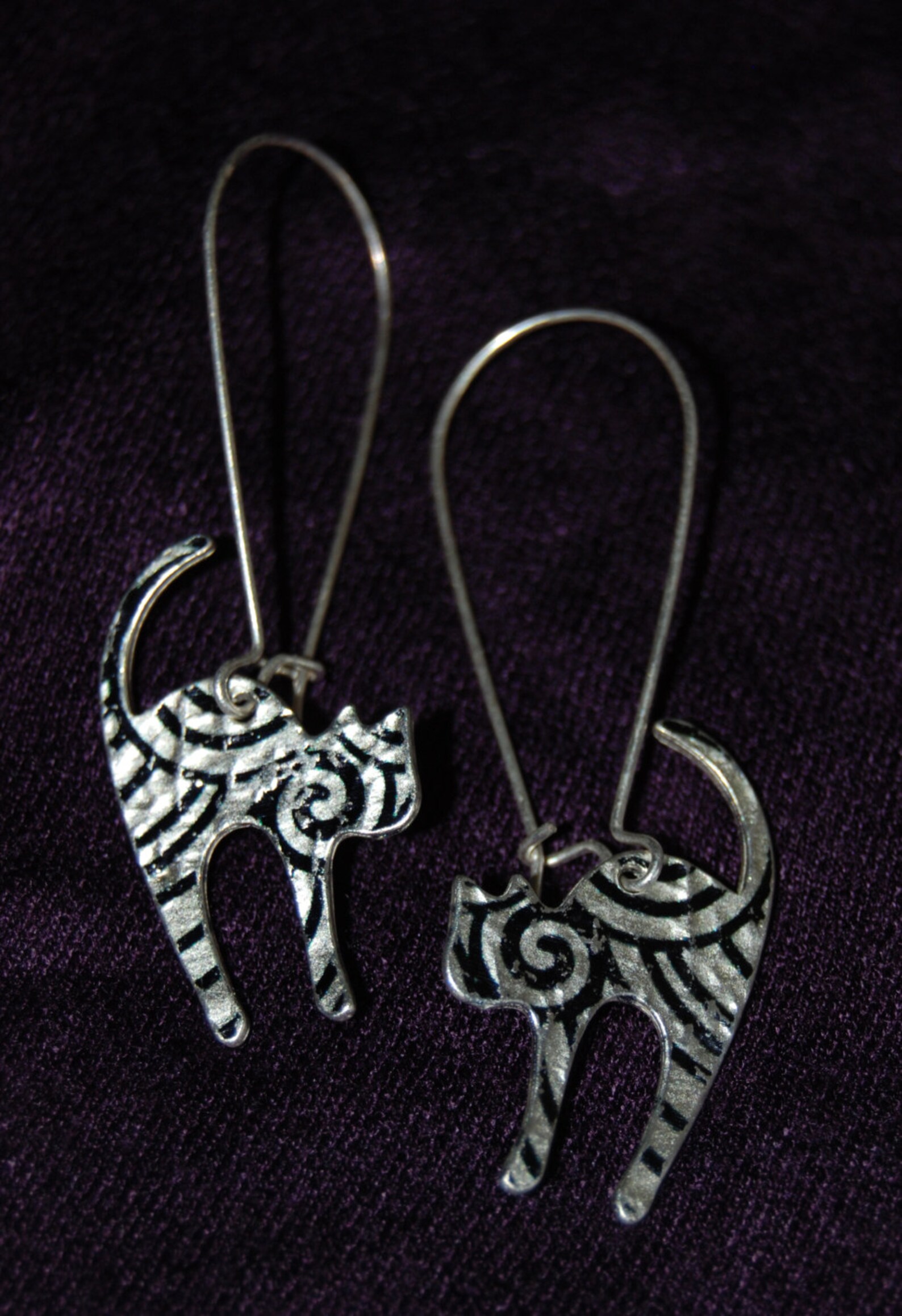 Vintage Scared Halloween Reversable 2-way Kitty Cat Trippy - Etsy