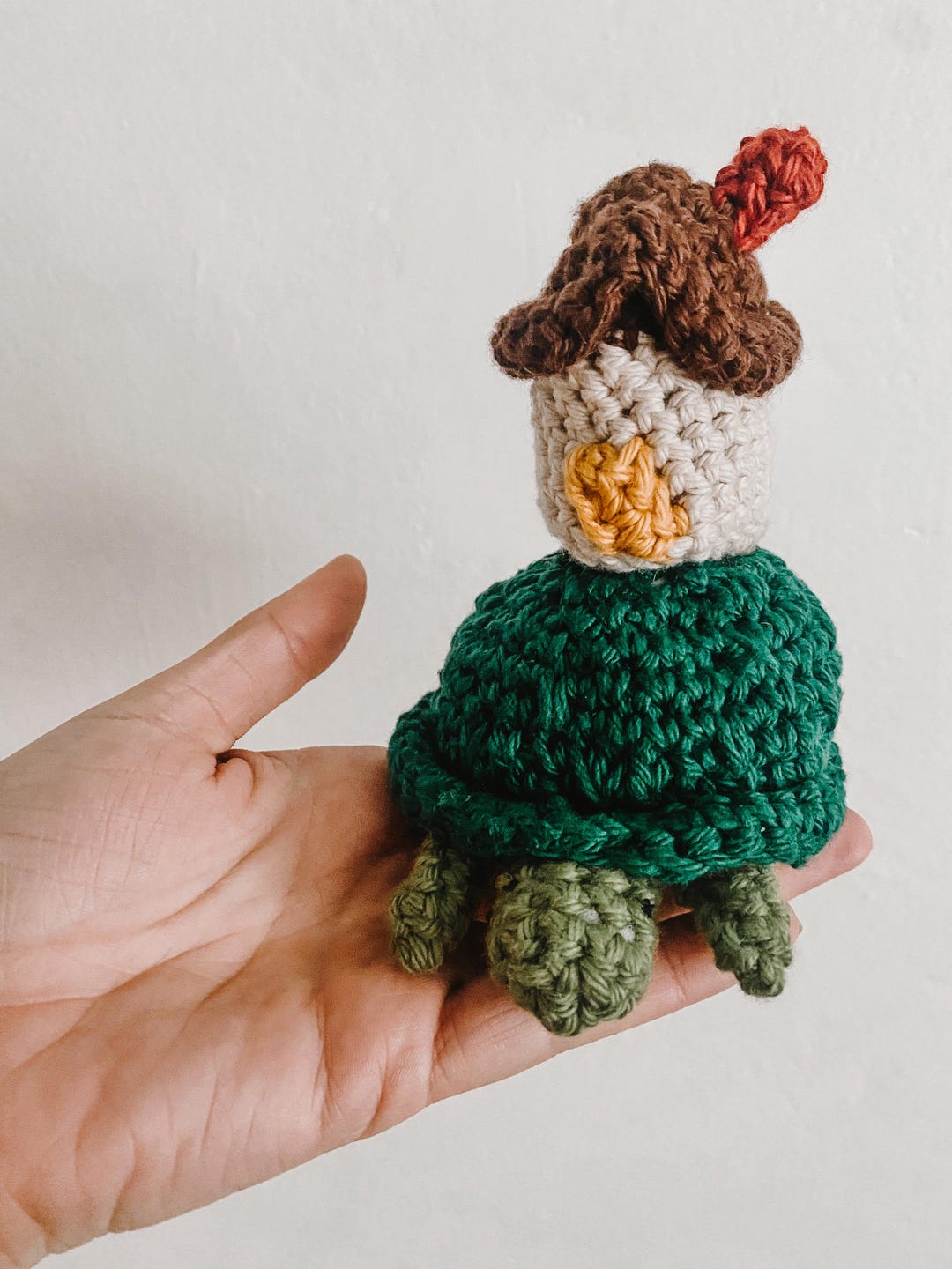 Crocheted Mobile House Tortoise, Finished Product, Mobile Home, Stuffed ...
