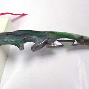 Nephrite Jade Paper Knife. S271 - Etsy
