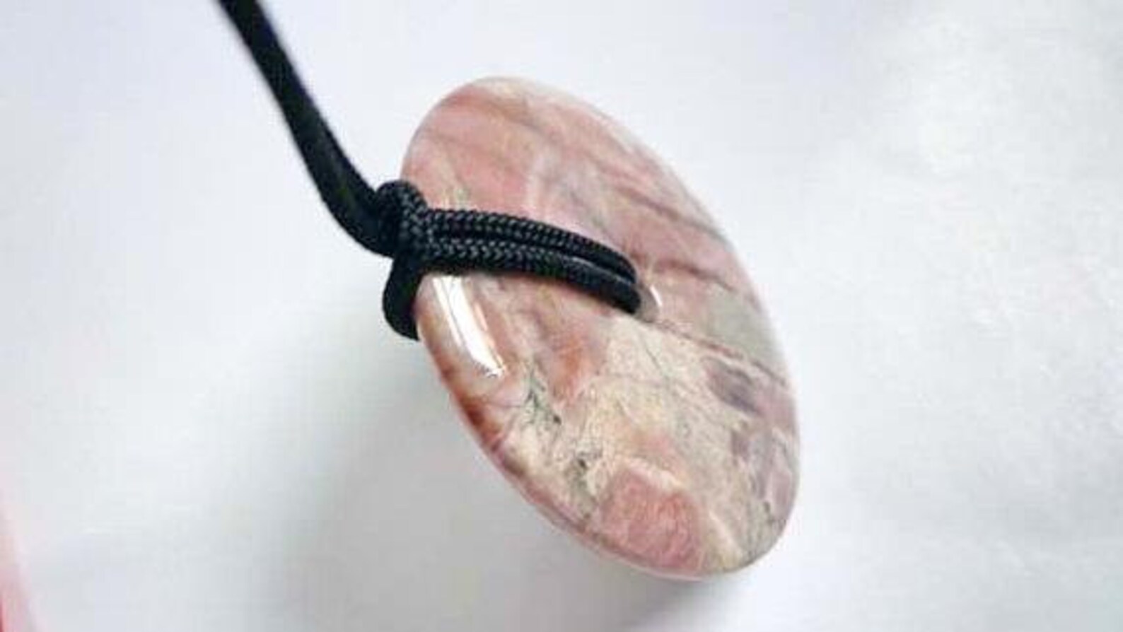 50 Mm Rhodonite Pi Disc Pendant. S203 | Etsy