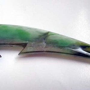 Nephrite Jade Paper Knife. S271 - Etsy