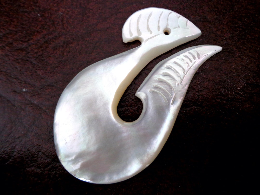 Concha concha colgante de pájaro tallado en espiral. C11 - Etsy España