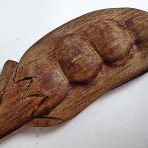 NZ Pine Wood Pea Pendant. W54 - Etsy