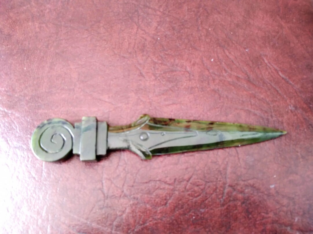Nephrite Jade Paper Knife. S224 - Etsy