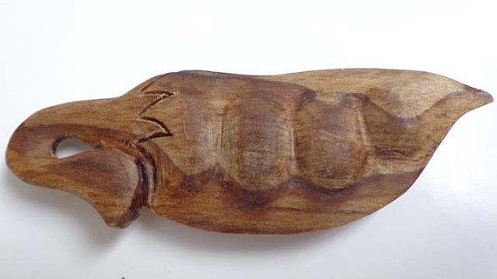 NZ Pine Wood Pea Pendant. W54 - Etsy