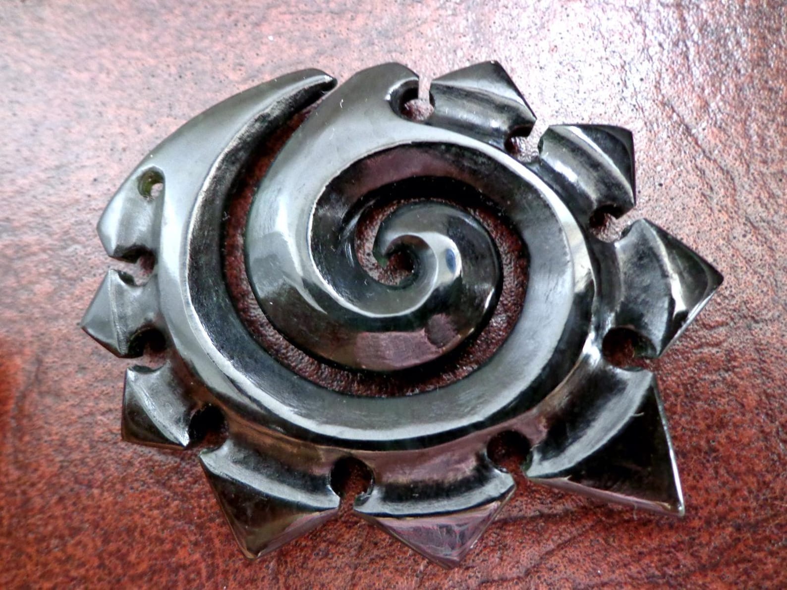 Nephrite Jade Koru Family Pendant. SB377 - Etsy