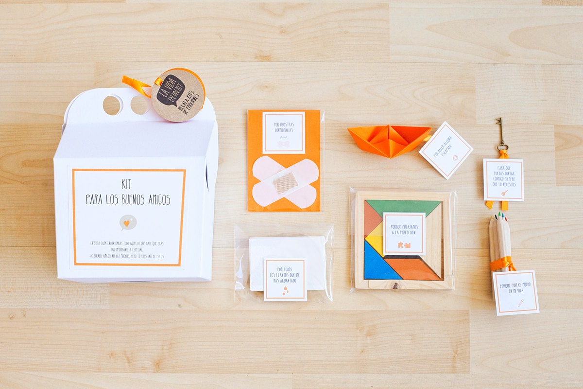 Regalo para una amiga, mejor amiga, kit regalo, regalos originales ...