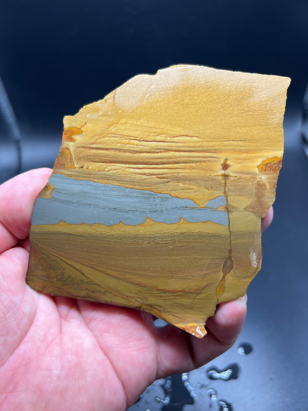 Spring Mountain Picture Jasper Lapidary Slab 44 - Etsy