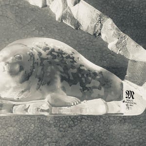 Rare Mats Jonasson Fine Crystal Seals Paperweight, Swedish, Model ...