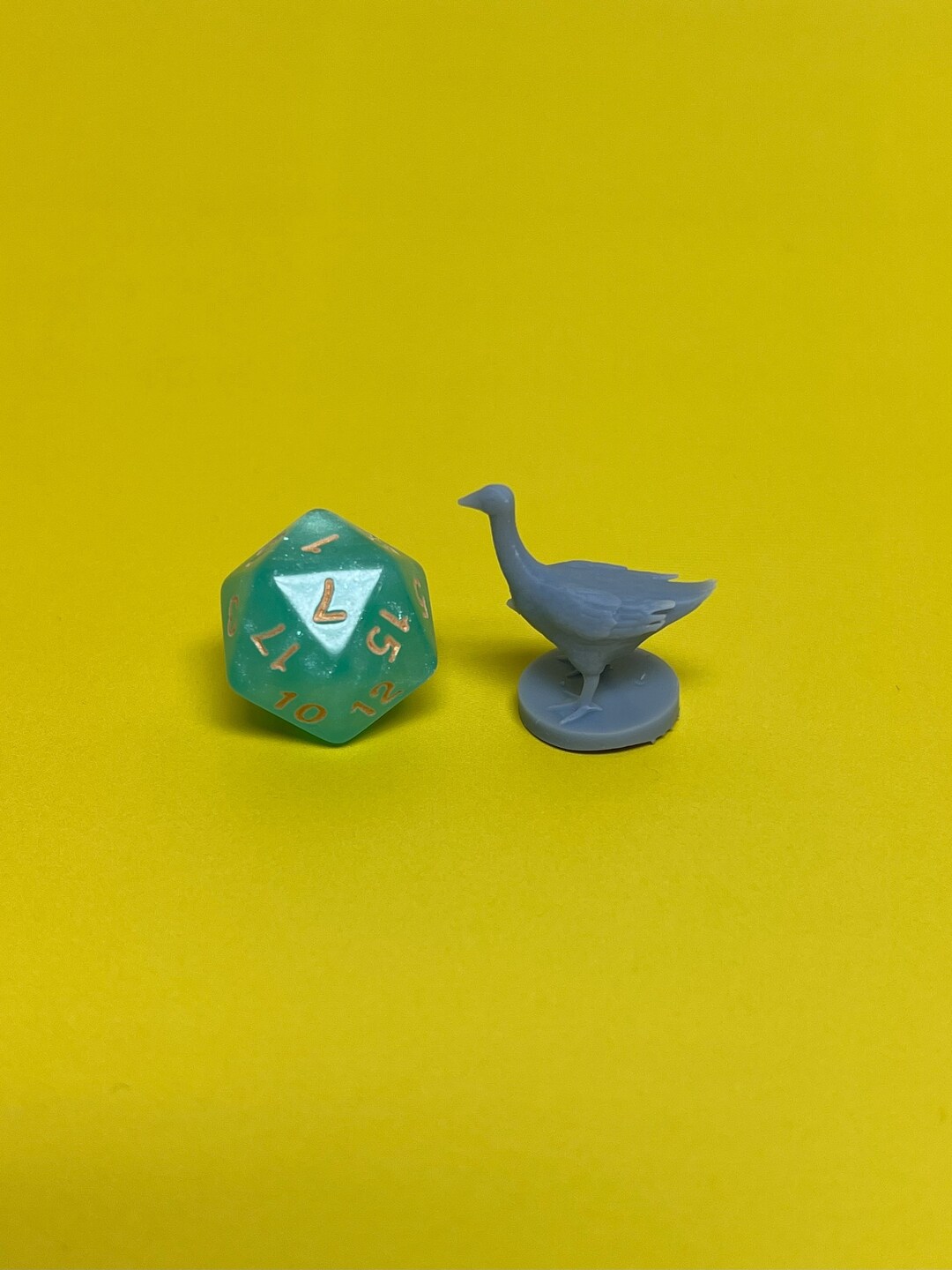 Goose Dungeons and Dragons 3D Printed Goose BG3 Miniature Figure 16mm ...