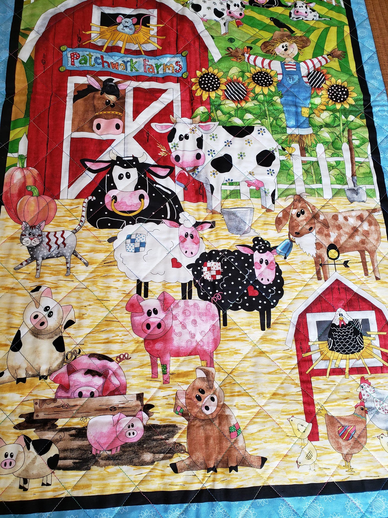 Barn Yard Pals Children's Quilt - Etsy