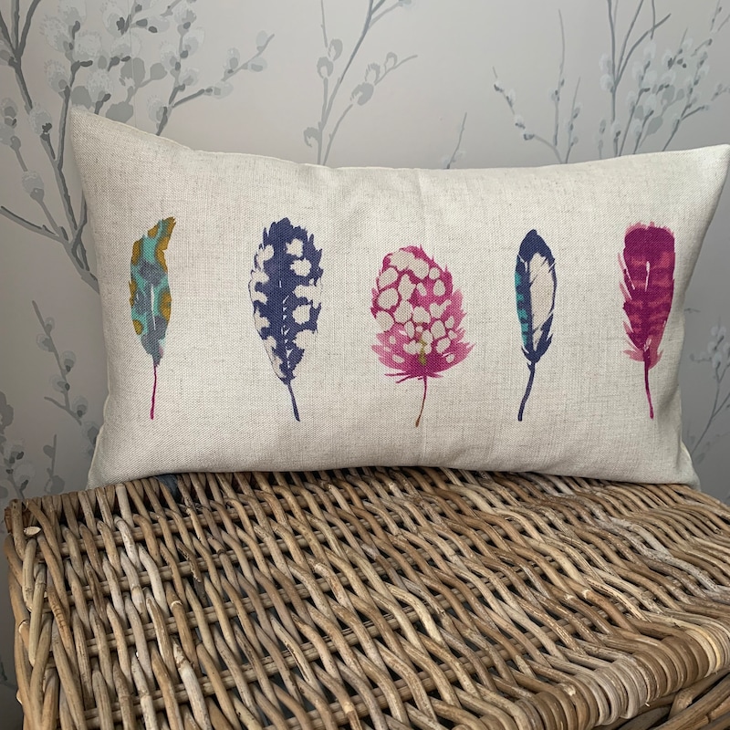 Harlequin Print Cushion - Etsy UK