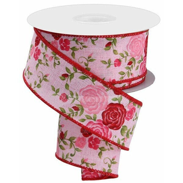 Pink Ribbon Roses - Etsy