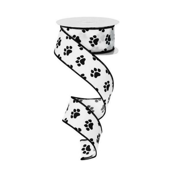 Paw Print Ribbon - Etsy