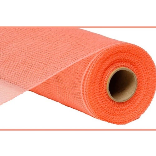 Orange Deco Mesh 10 Inch Orange Deco Mesh Roll Deco Mesh - Etsy