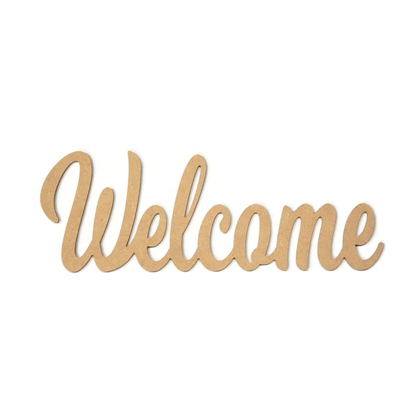 Welcome Cutout - Etsy