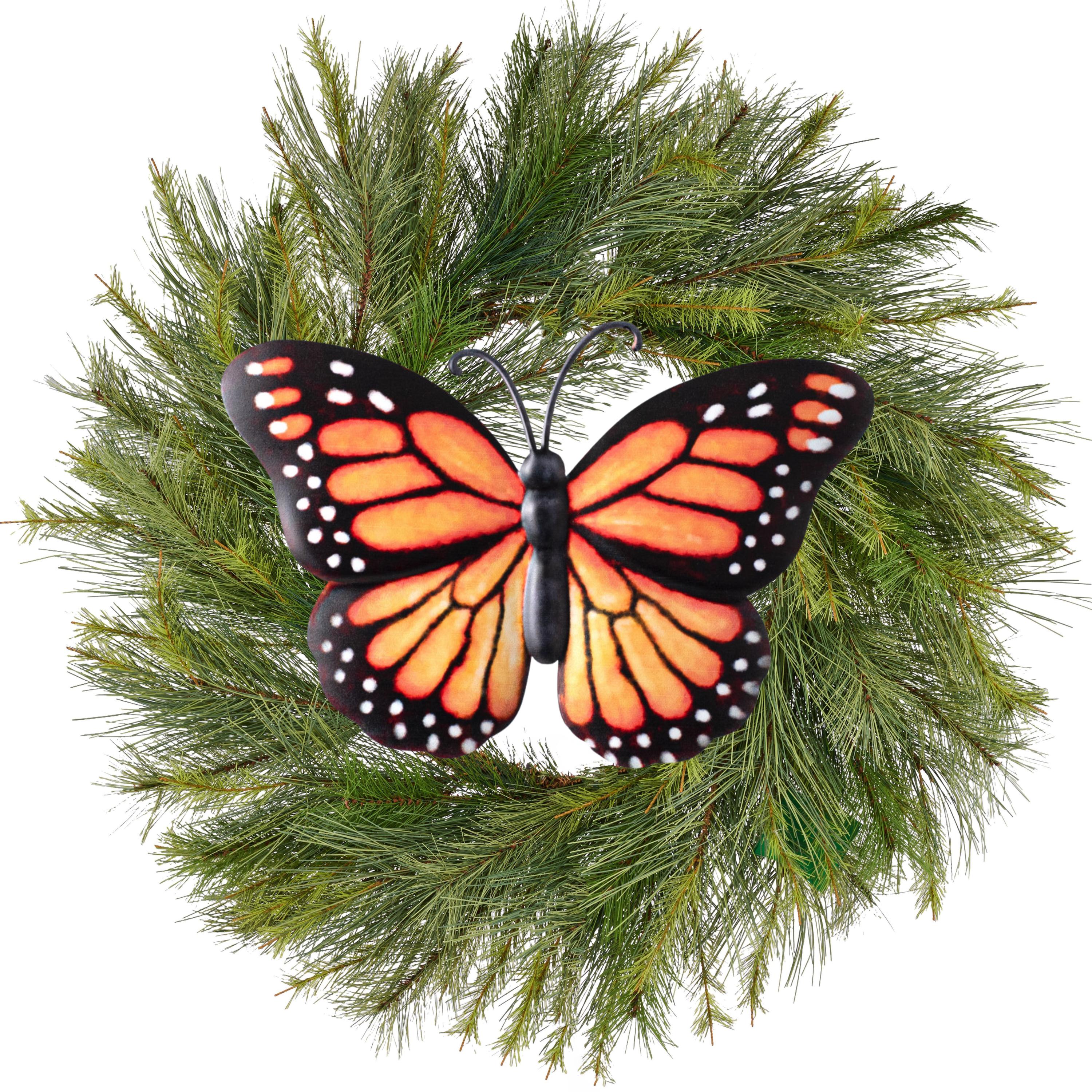 12in Metal Embossed Butterfly: Monarch - Etsy