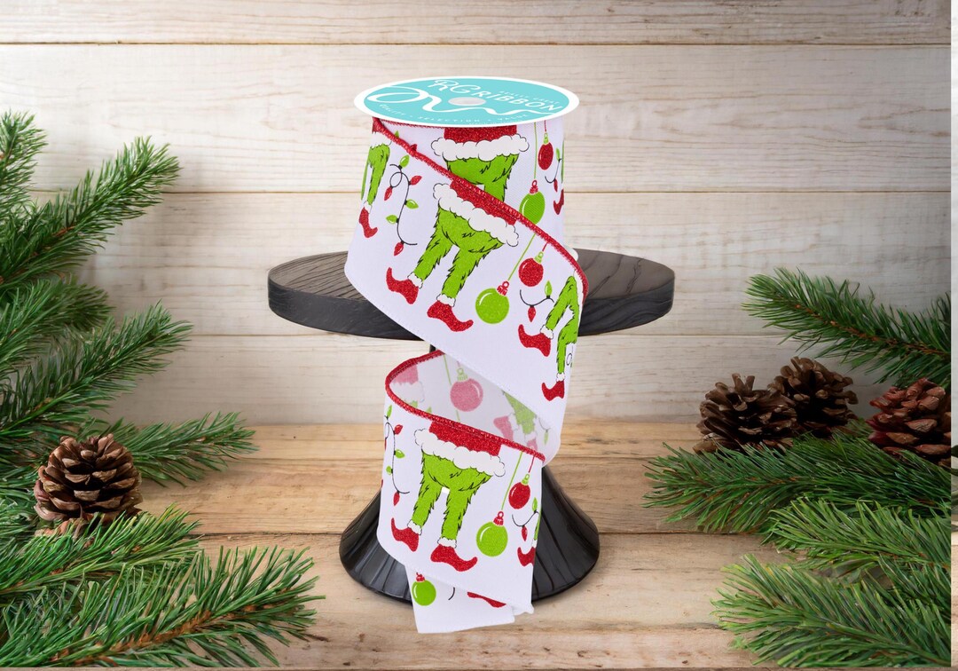 2.5in Furry Elf Legs Ribbon: White 10 Yards - Etsy