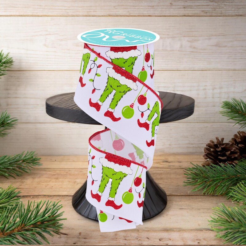 Grinch Ribbon - Etsy