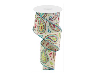 Paisley Ribbon | Etsy