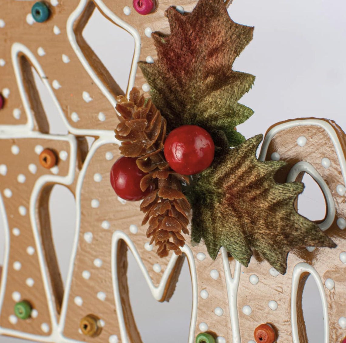 19in Gingerbread Merry Christmas Banner - Etsy