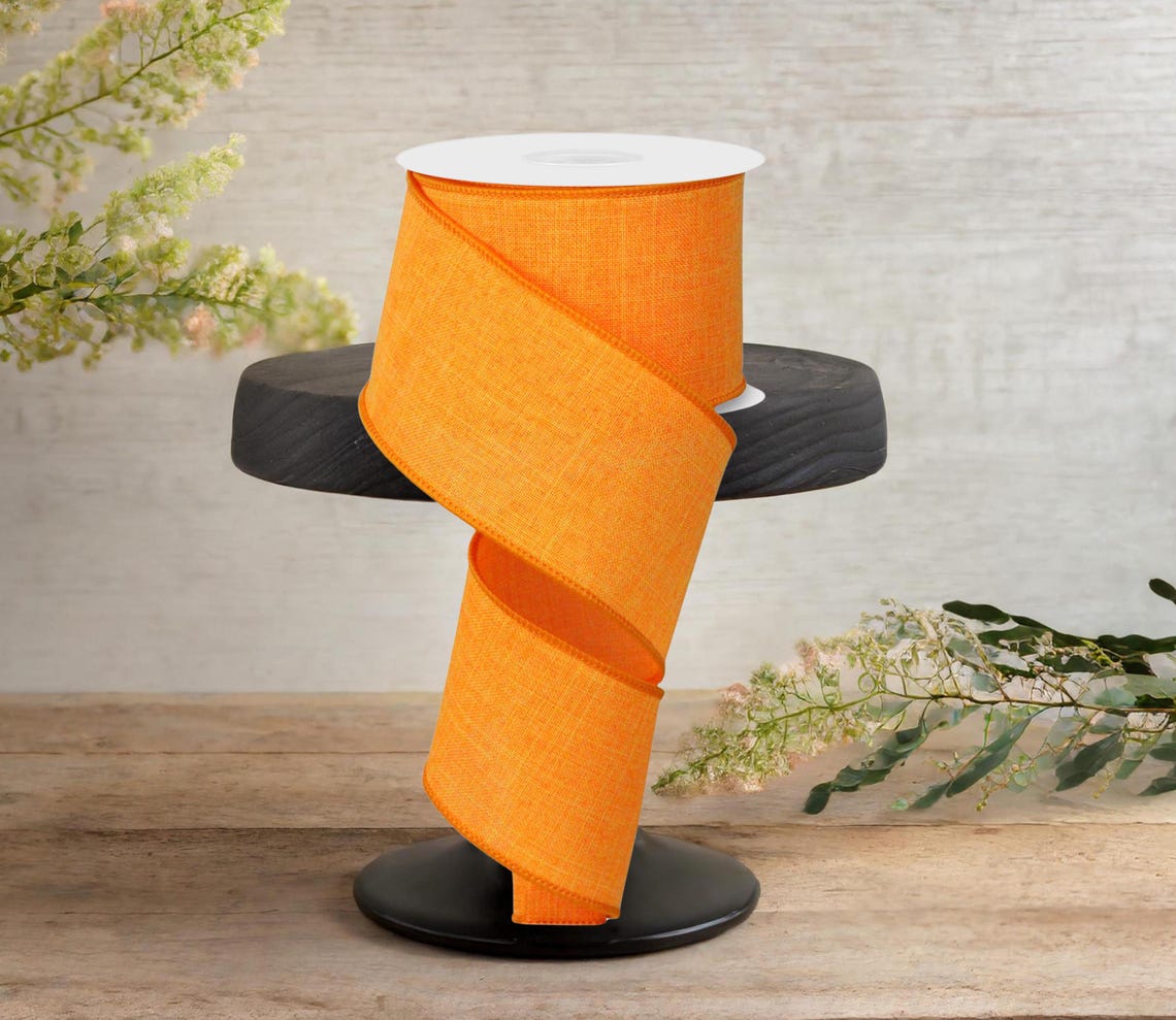2.5in Royal Canvas Ribbon: New Orange (10 Yards) - Etsy