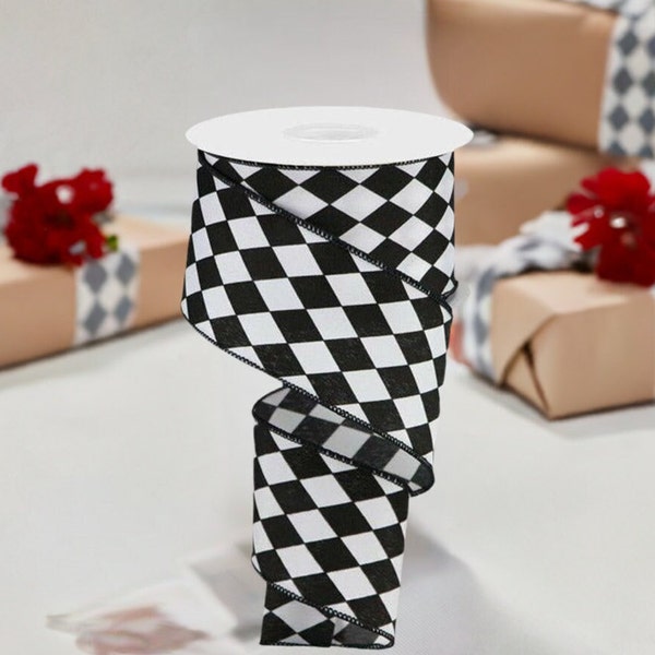 Harlequin Ribbon - Etsy