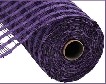 Natural Poly Burlap Check Mesh 10 Inch, Poly Burlap Mesh, Poly Burlap ...