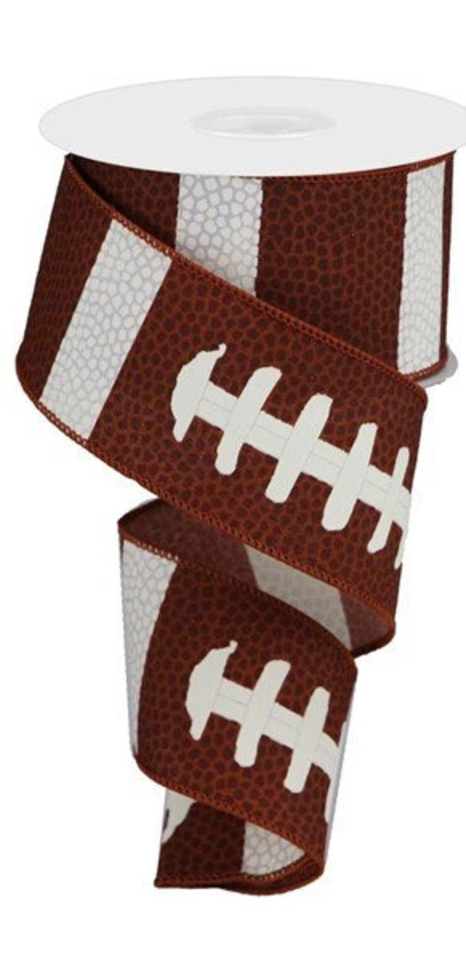 2.5in Football Laces Ribbon (10 Yard) - Etsy