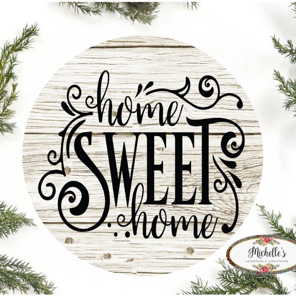 Outdoor Home Sweet Home Sign - Etsy