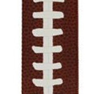 2.5in Football Laces Ribbon (10 Yard) - Etsy