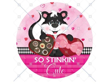 Skunk Valentine | Etsy