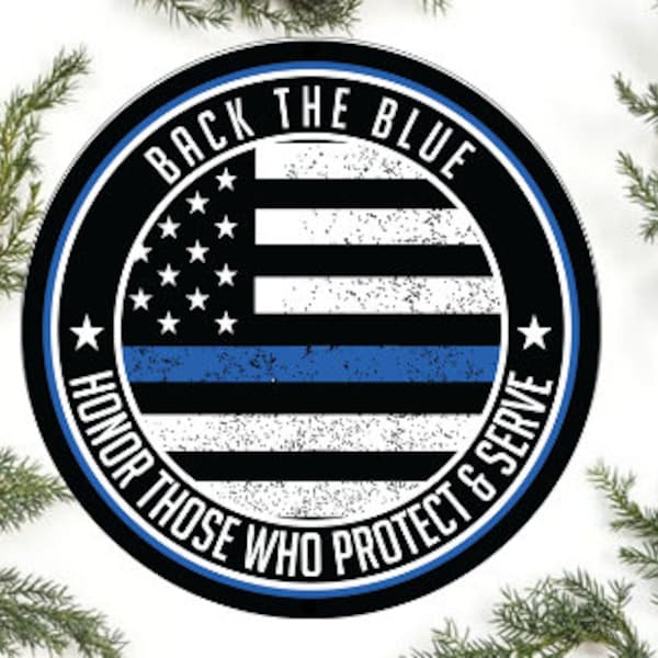Back the Blue - Etsy