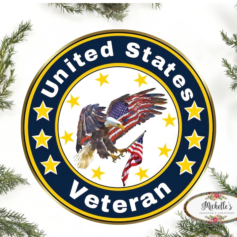 Veterans Day Wreath - Etsy