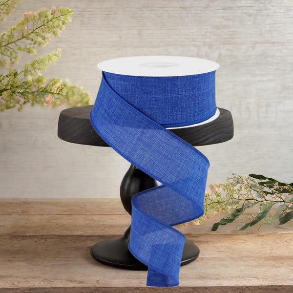 Royal Blue Ribbon - Etsy