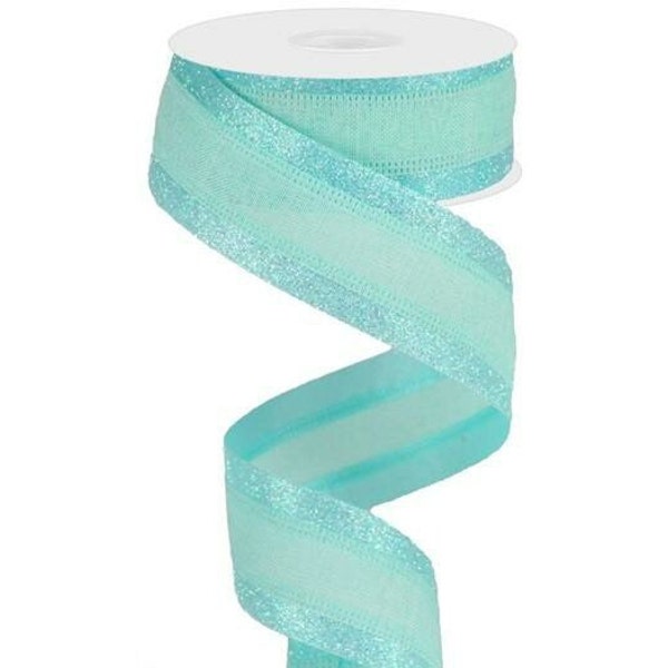 Aqua Satin Ribbon - Etsy